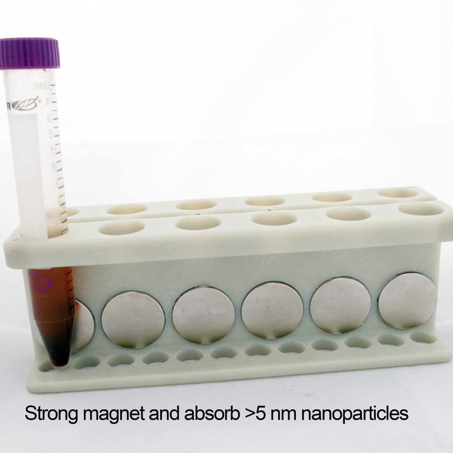 Magnetic Separation Rack For 24-Ependorf And 12-15 Ml Tubes